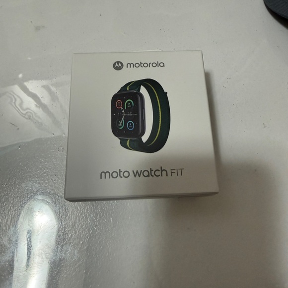 Motorola | Wearables | Motorola Moto Watch Fit Black And Green Never ...